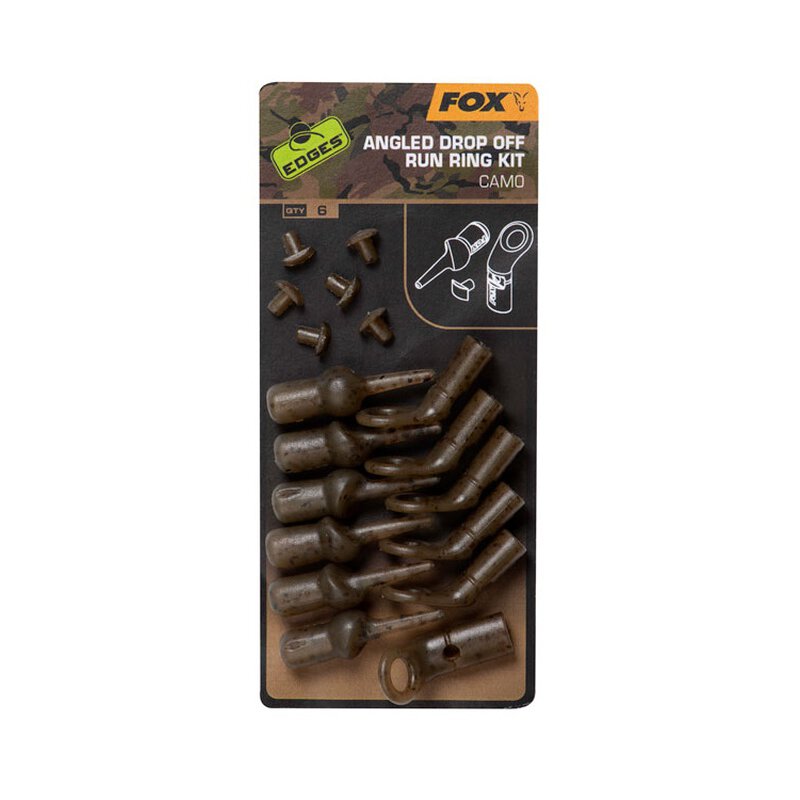 Fox - Edges Camo Angled Drop off run rig kit | MUR-TACKLE-SHOP