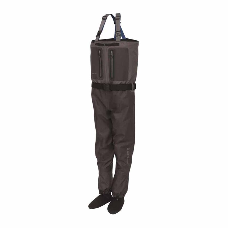 Kinetic - X5 Stocking Foot Wader Boulder Grey | MUR-TACKLE-SHOP