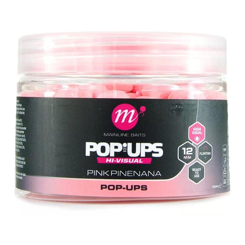 Mainline - High Visual Mini Pop-Ups 12mm 250ml | MUR-TACKLE-SHOP