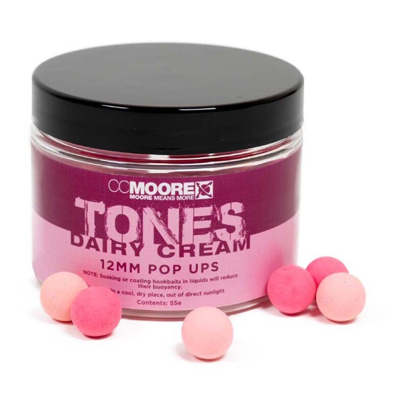 CC Moore - Dairy Cream Tones Pop Ups - 12mm | MUR-TACKLE-SHOP