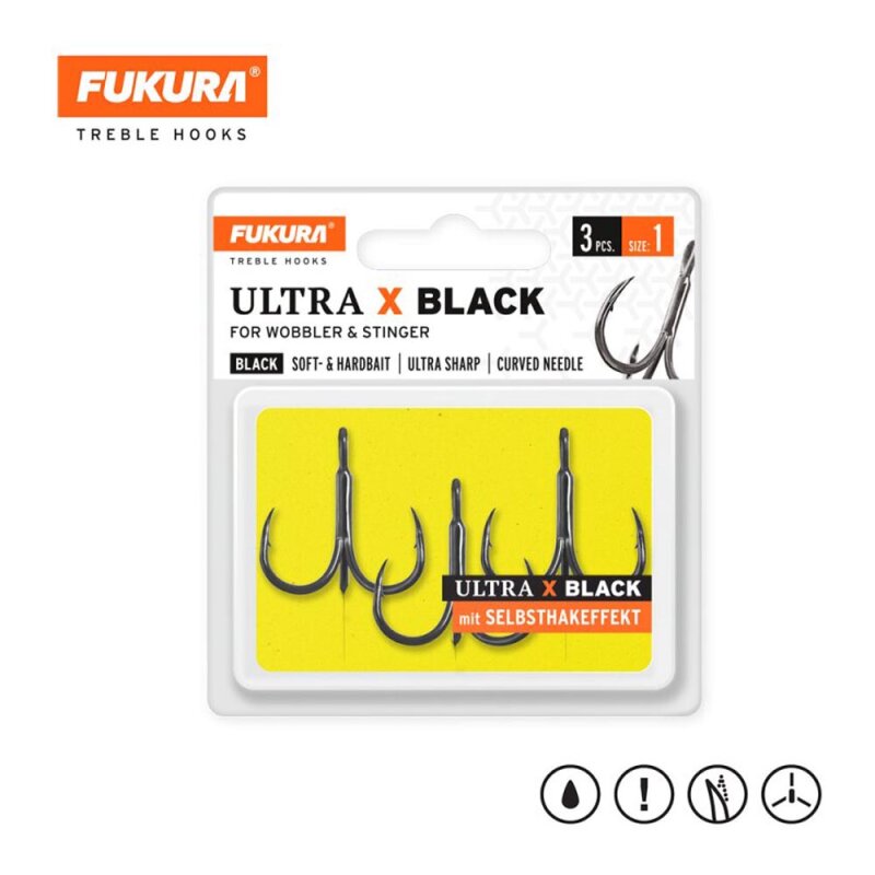 Lieblingsköder - Fukura Ultra X Black | MUR-TACKLE-SHOP