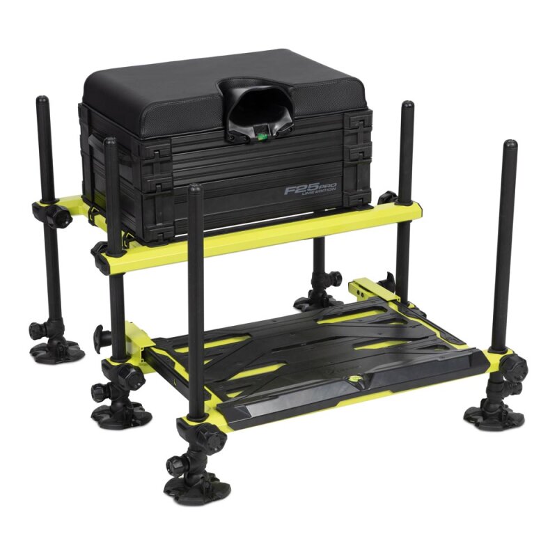 Fox Matrix - F25 Pro Seatbox - Lime Edition | MUR-TACKLE-SHOP