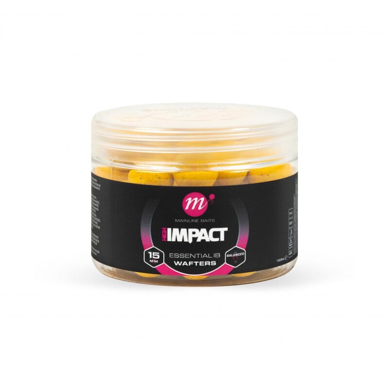 Mainline - Hi Impact Wafters 15mm - Essential IB | MUR-TACKLE-SHOP